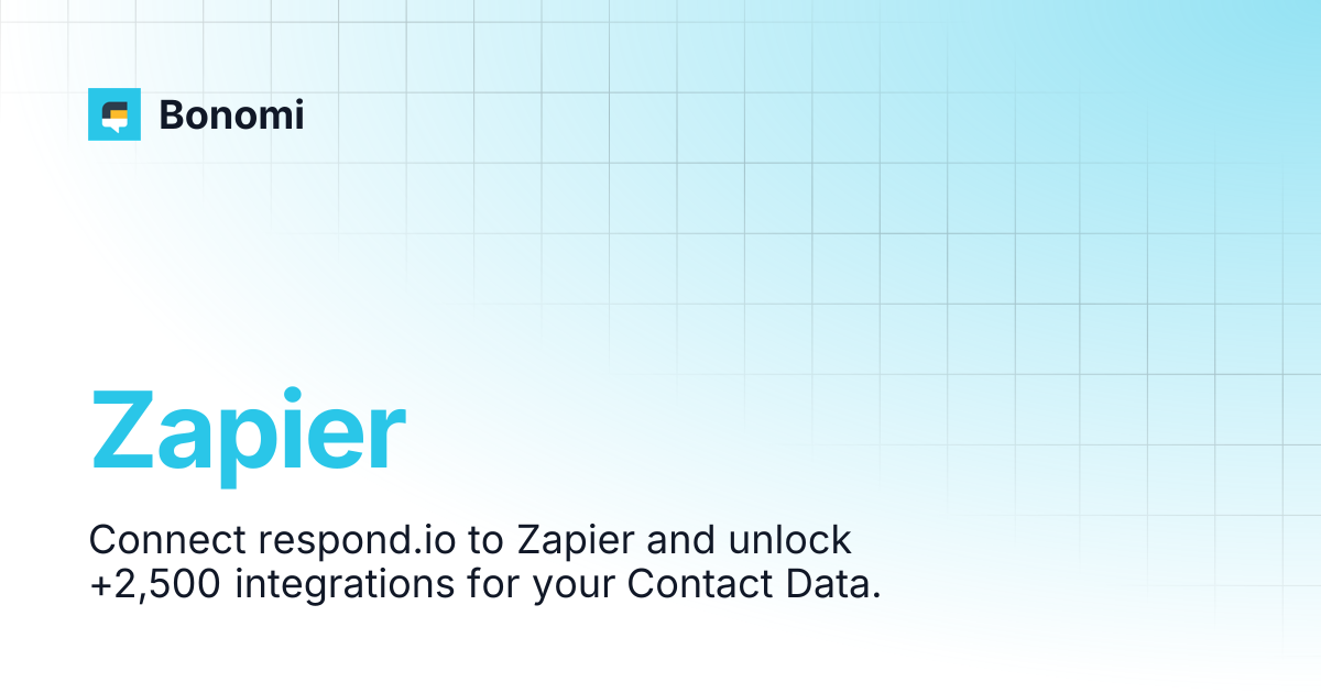 Zapier | Bonomi